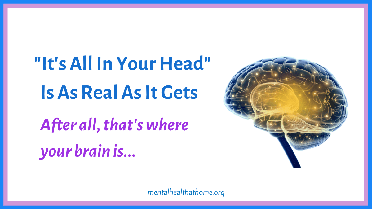Mental Illness and "It's All In Your Head" - Mental Health @ Home